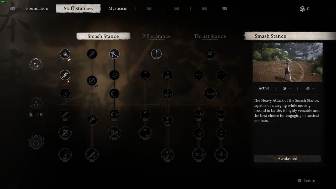 Staff Stance Skills in Black Myth: Wukong Explained