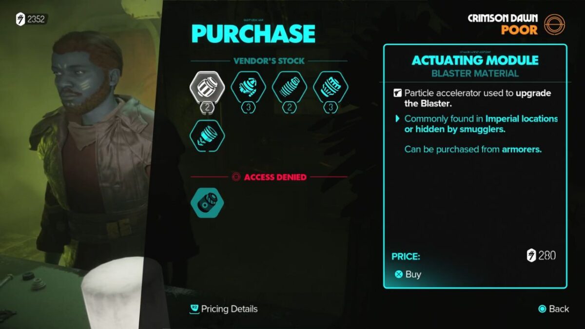 Guide to Upgrading your Blaster in Star Wars Outlaws