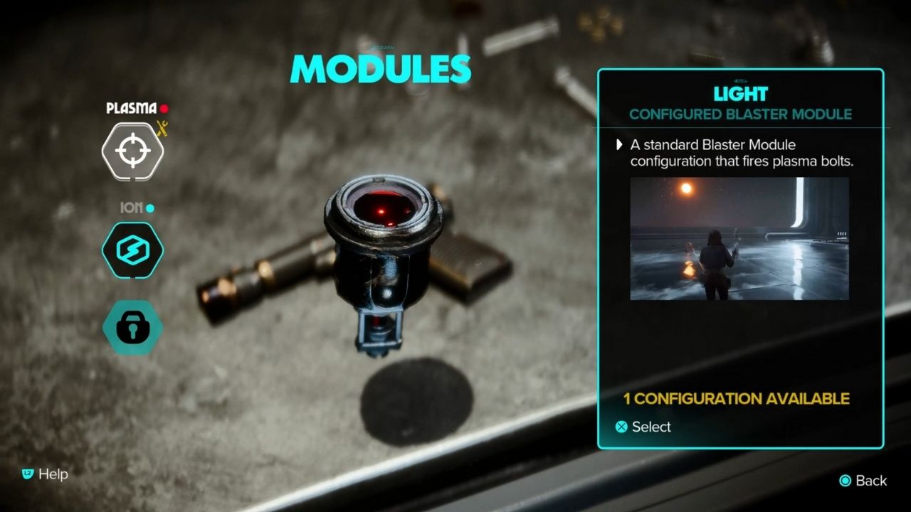 Guide pour améliorer votre blaster dans Star Wars Outlaws