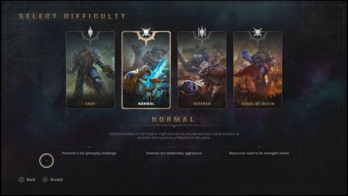 Warhammer 40K Space Marine 2 Difficulty Levels Explained