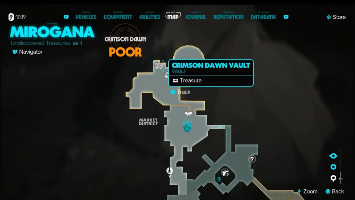 Wie greife ich auf die Crimson Dawn Vault in Toshara zu?