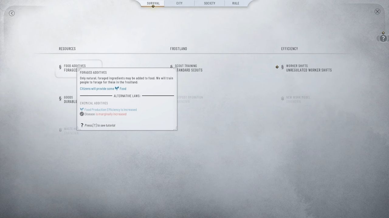 How to avoid starvation in Frostpunk 2?
