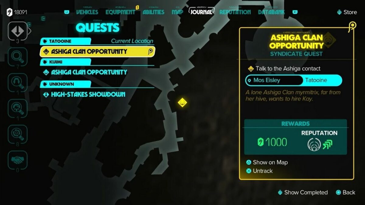 How to Complete The Gunrunner Quest in Star Wars Outlaws