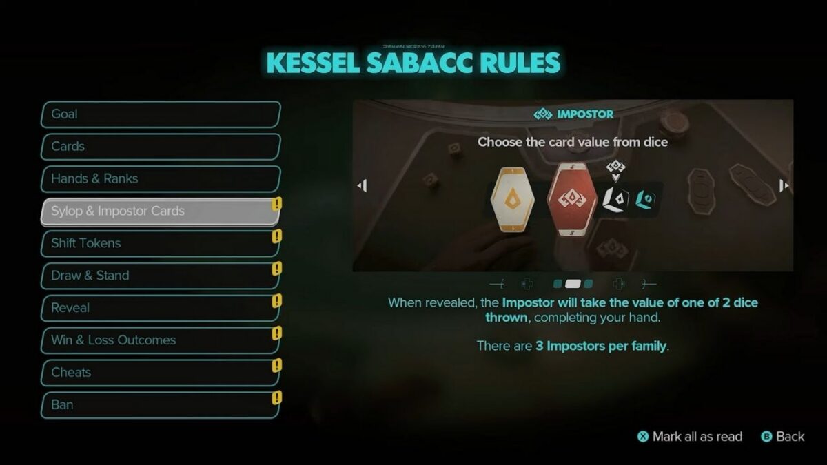 Guide to Playing Kessel Sabacc in Star Wars Outlaws