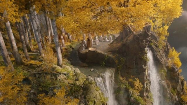 Why don’t we see Lindon in LOTR again?