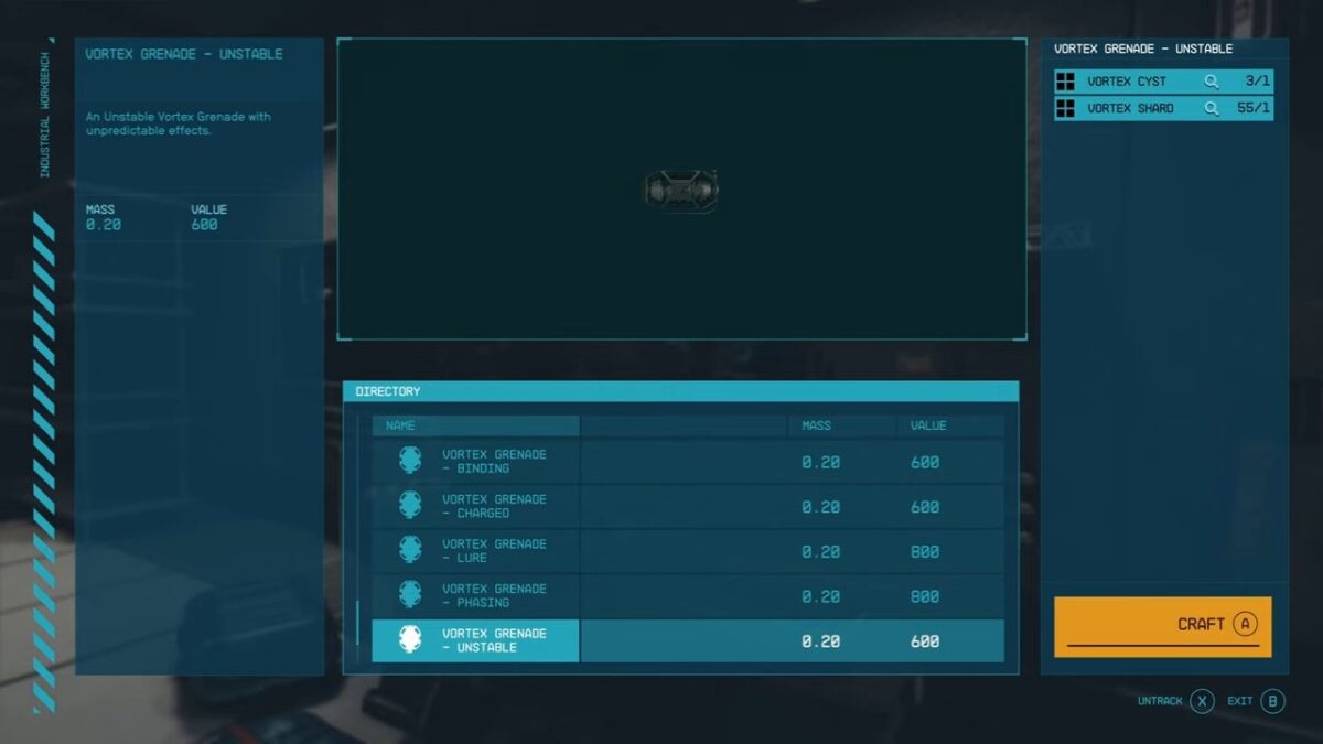 Starfield Shattered Space DLC Vortex Grenades Guide