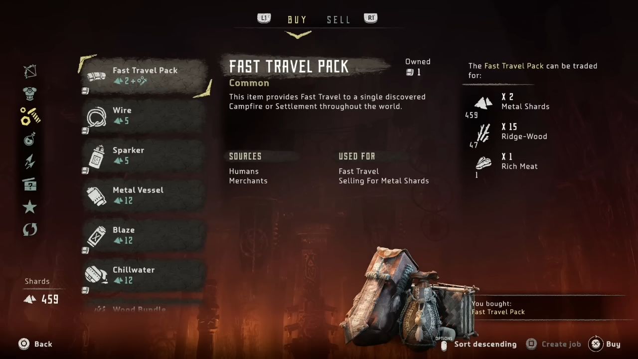 How to Fast Travel in Horizon Zero Dawn Remastered?