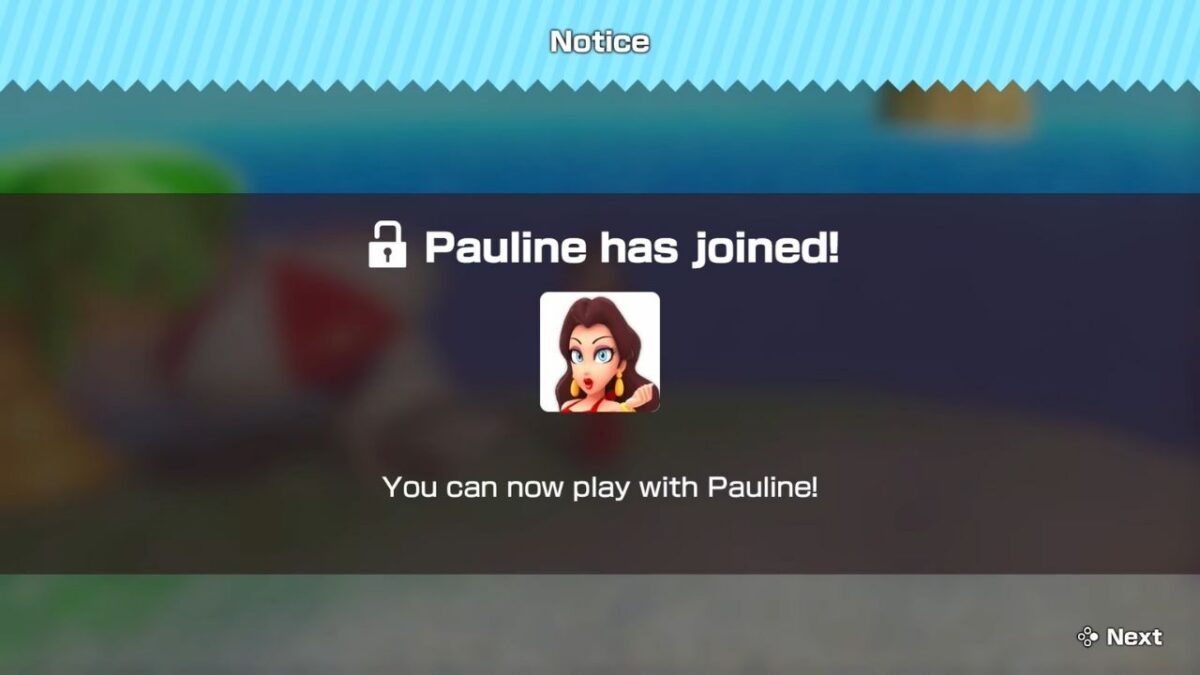 How to unlock Pauline in Super Mario Party Jamboree?