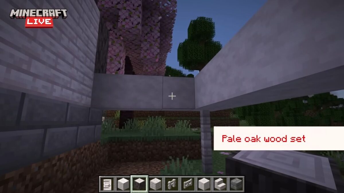 Minecraft „Winter Drop“ – Der Pale Garden-Schnappschuss