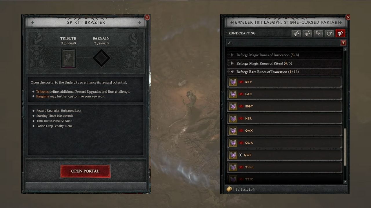 Farming Runes in Diablo 4 Vessel of Hatred DLC
