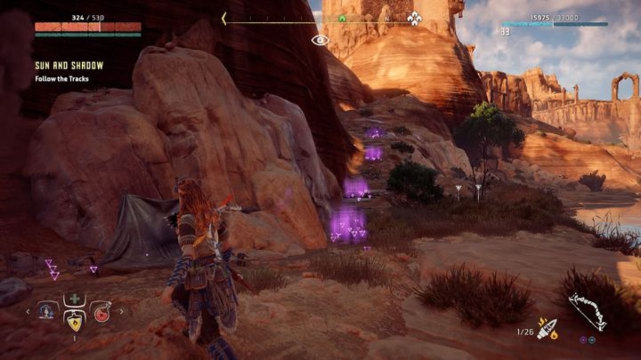 How to complete Sun and Shadow quest in Horizon Zero Dawn?