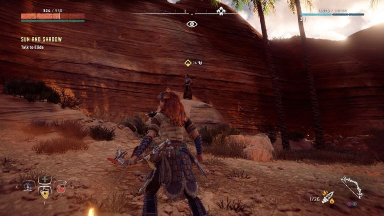 How to complete Sun and Shadow quest in Horizon Zero Dawn?