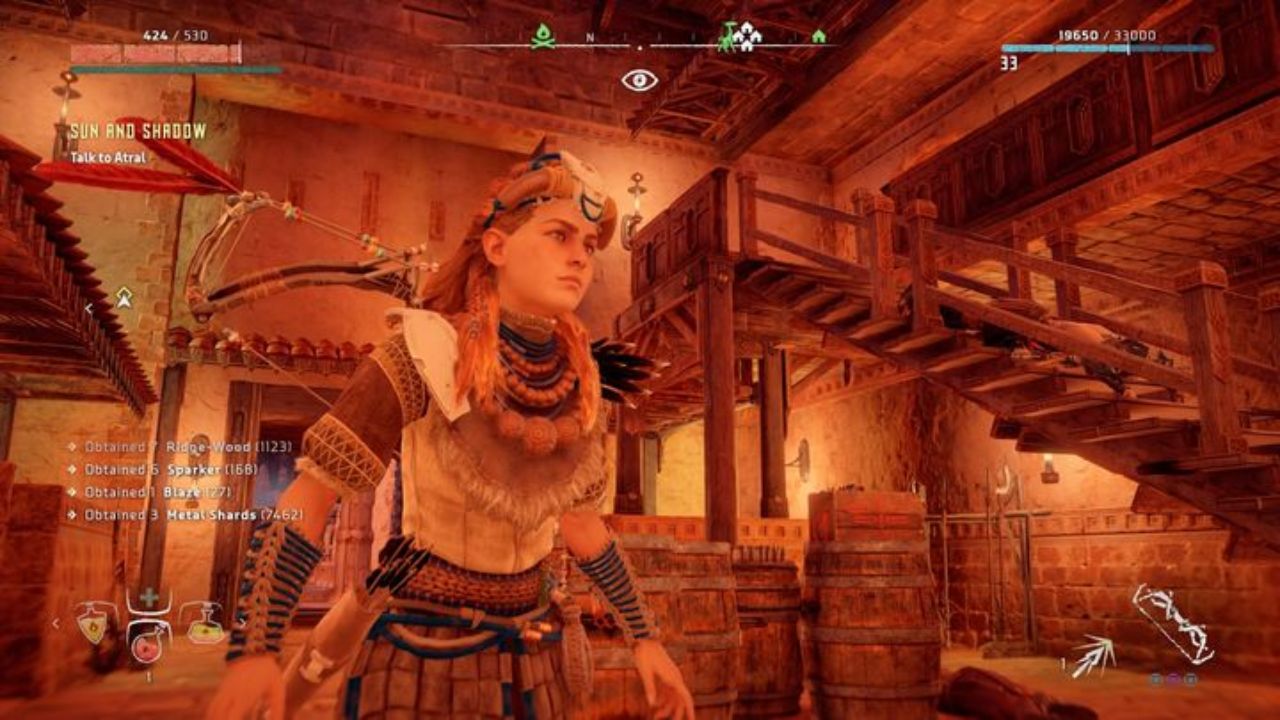 How to complete Sun and Shadow quest in Horizon Zero Dawn?