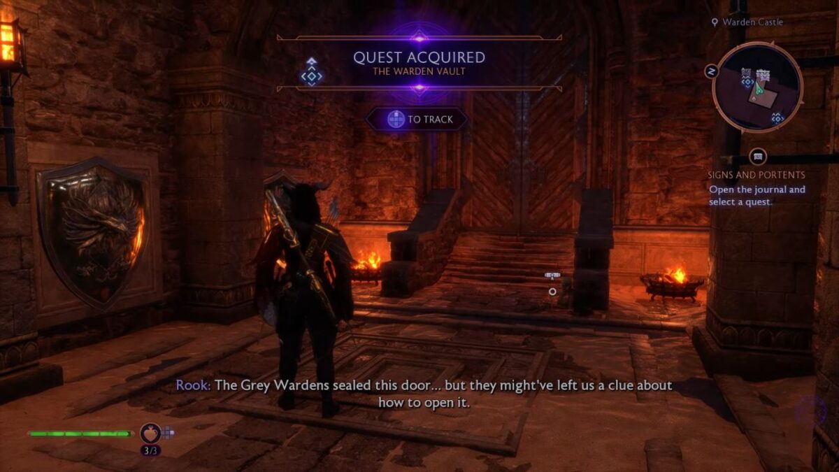 How to open the Warden Vault in Dragon Age: The Veilguard?