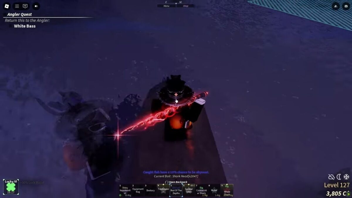 Come catturare il pesce di Travis Scott in Roblox Fisch