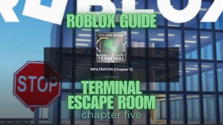 How to Solve Puzzles in Terminal Escape Room Chapter 2 - Roblox