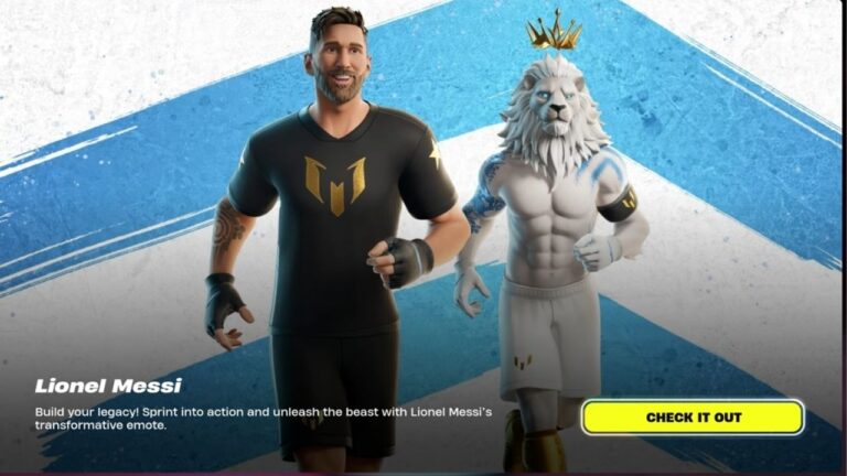 How to get the Lionel Messi skin in Fortnite? Quick Guide