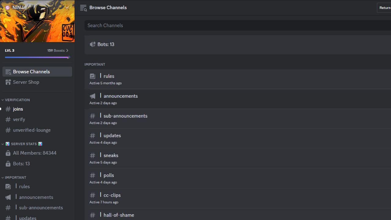 What is the Discord Link for Roblox NINJA Trello?