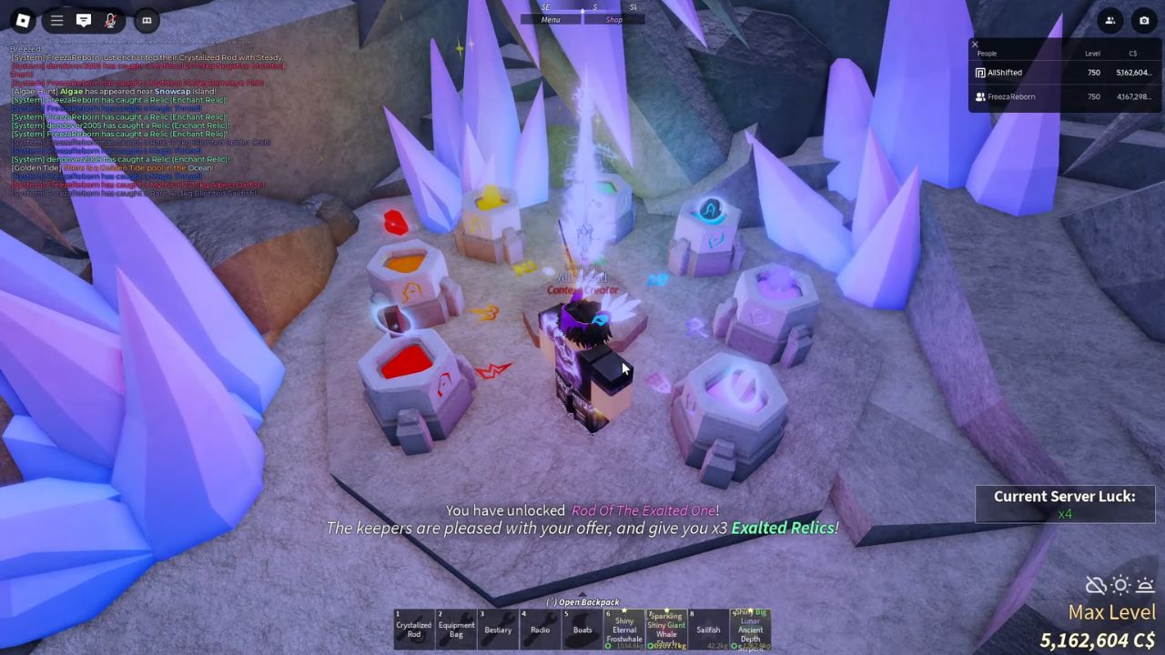 Easy Guide to Get the Exalted Rod in Fisch Roblox