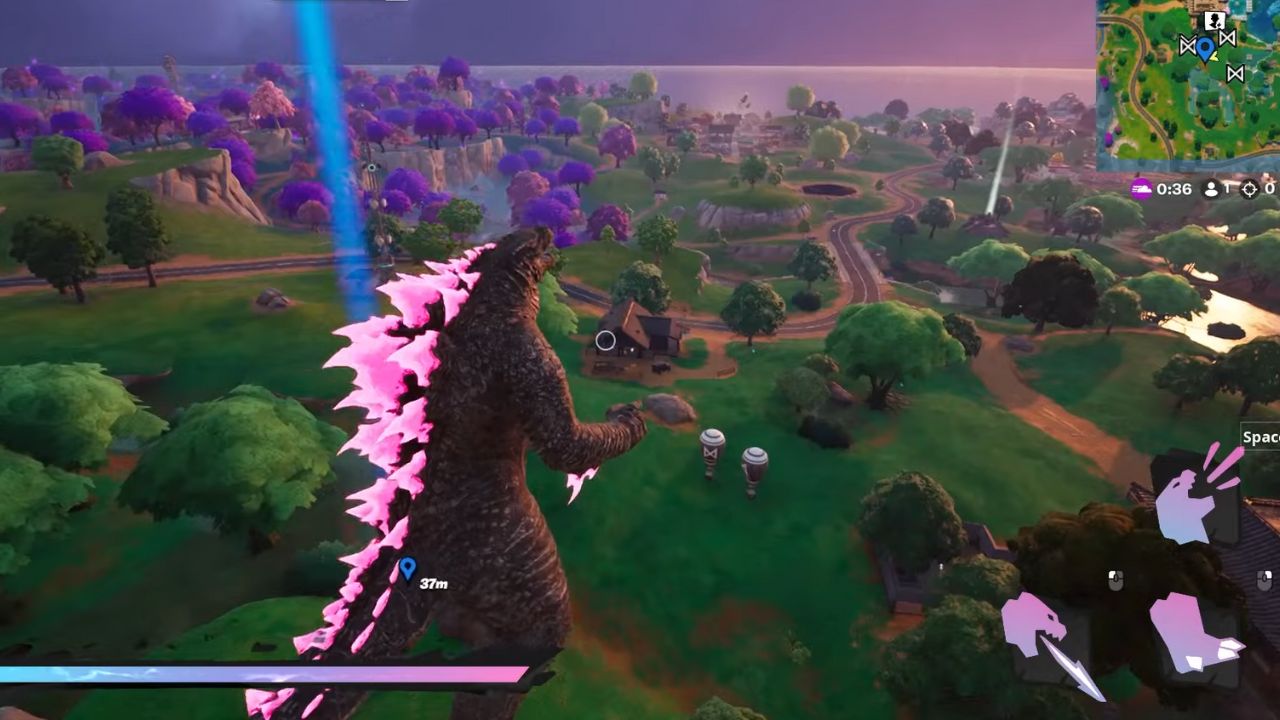 Làm thế nào để trở thành Godzilla trong Fortnite? Hướng dẫn đầy đủ