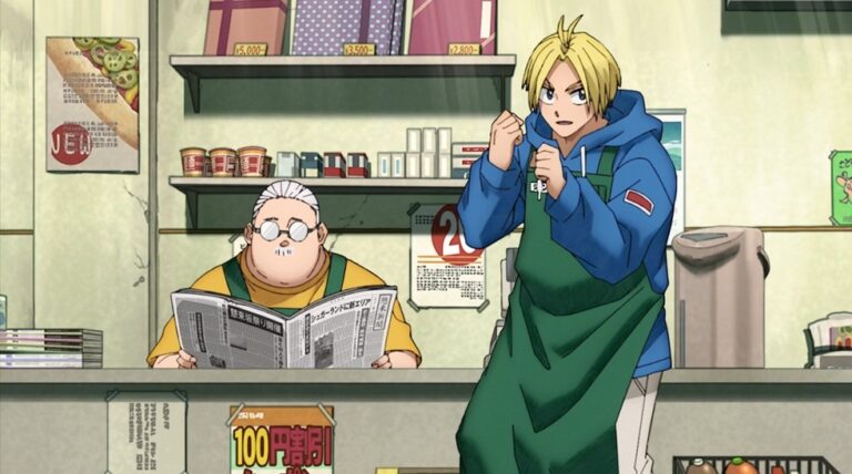 How does Sakamoto loose weight so fast in the anime?