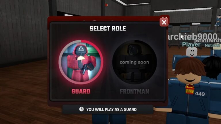 How to play as a Guard in Shrimp Game? Roblox Guide