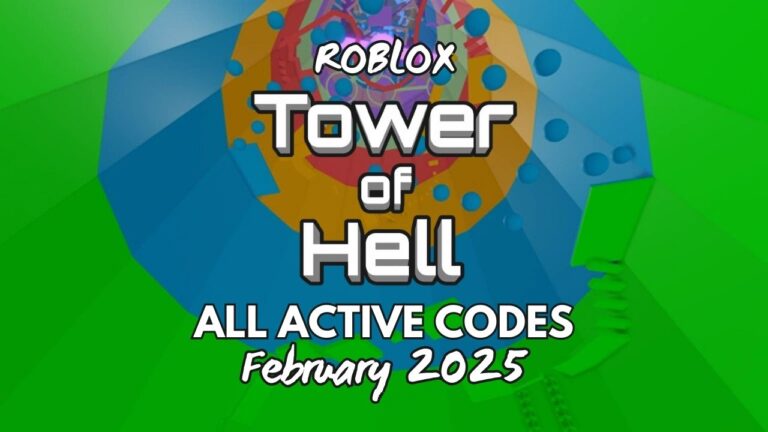 All Codes for Tower of Hell Roblox – February 2025
