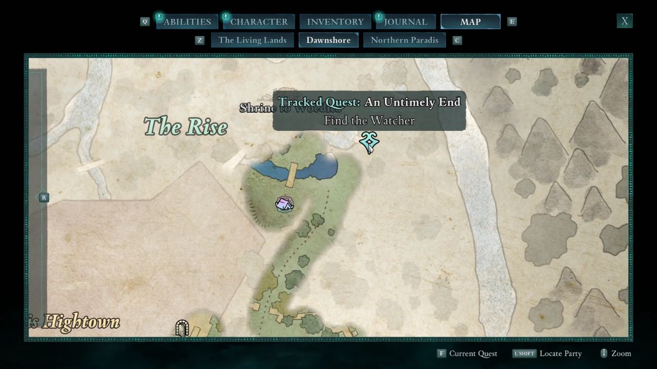 Where is The Watcher in An Untimely End? – Avowed