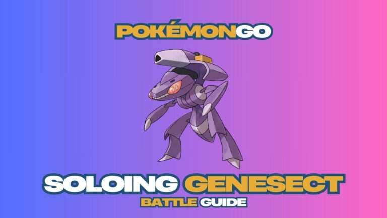 How to Solo Genesect in Pokémon Go - Battle Guide