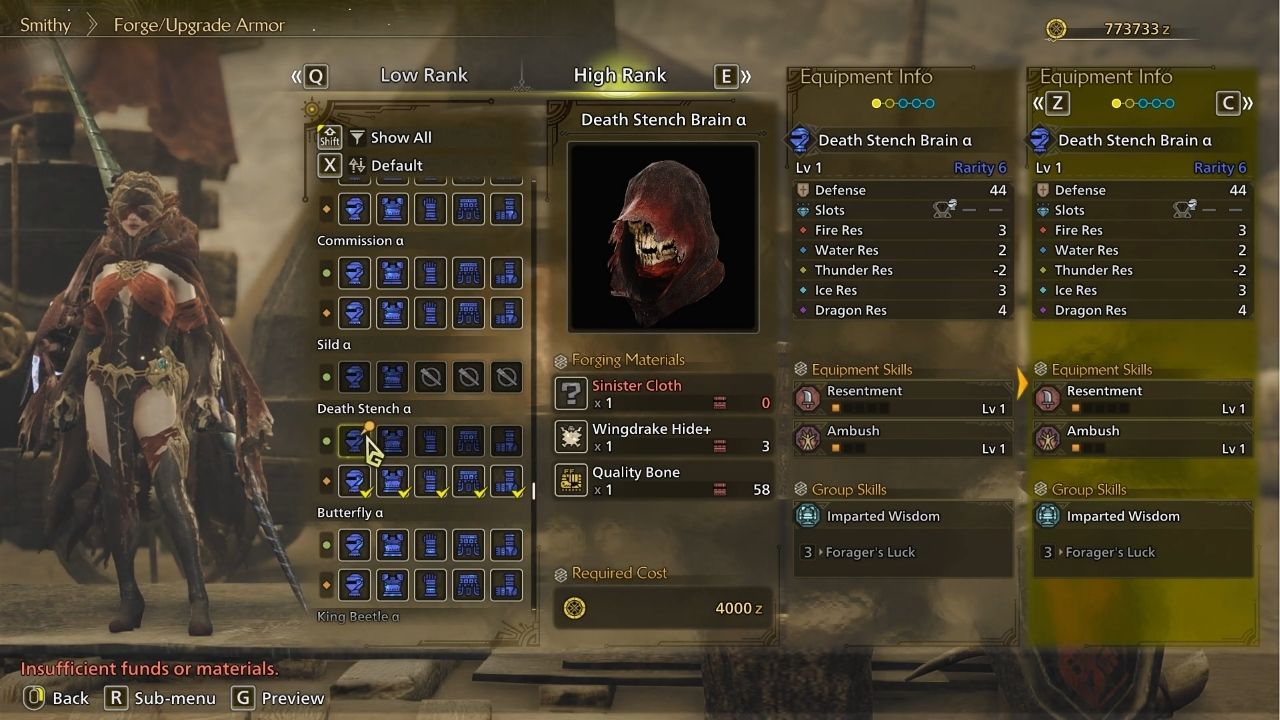 How to get Sinister Cloth in Monster Hunter Wilds?