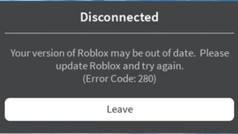 ¿Cómo solucionar el código de error 280 de Roblox? Guía completa