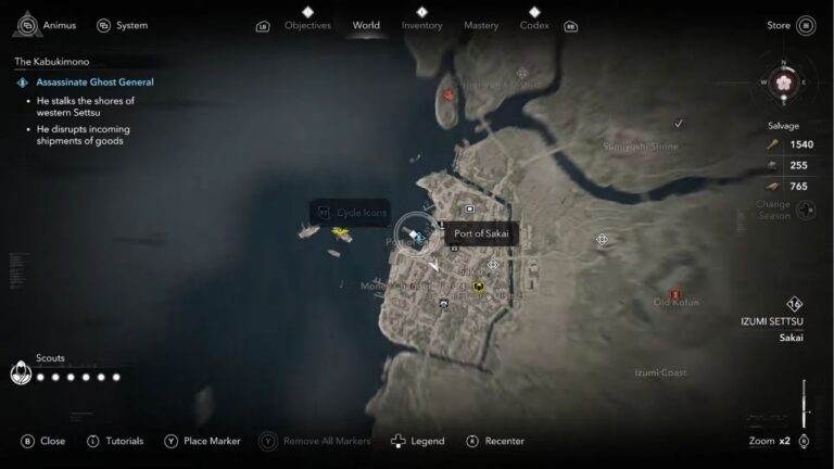 Where to find the Ghost General in Assassin’s Creed Shadows?