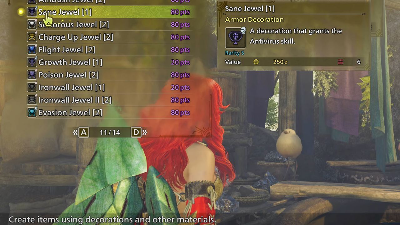 How to get Sane Jewel Decoration in Monster Hunter Wilds?