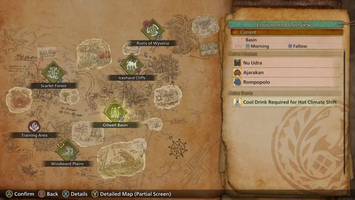 Where to Find Ember Rufflizards in Monster Hunter Wilds