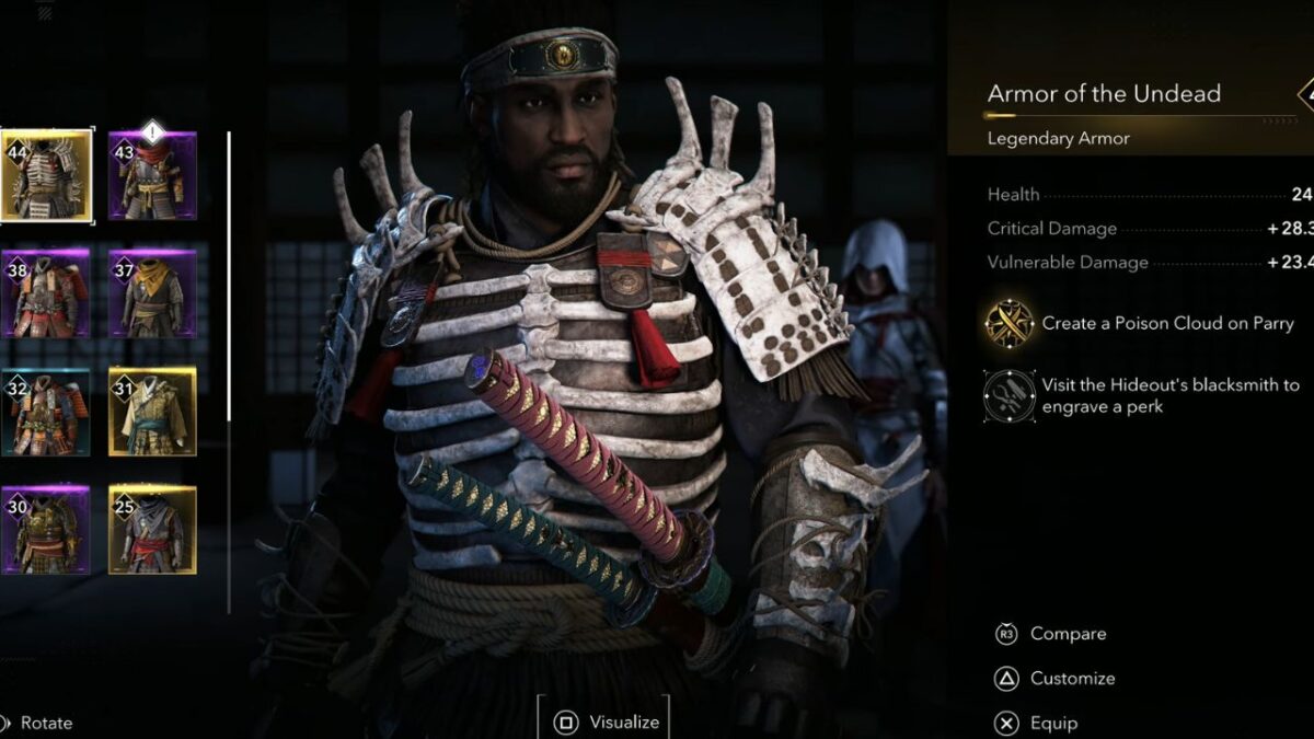 The Top 5 Armors for Yasuke in Assassin’s Creed Shadows