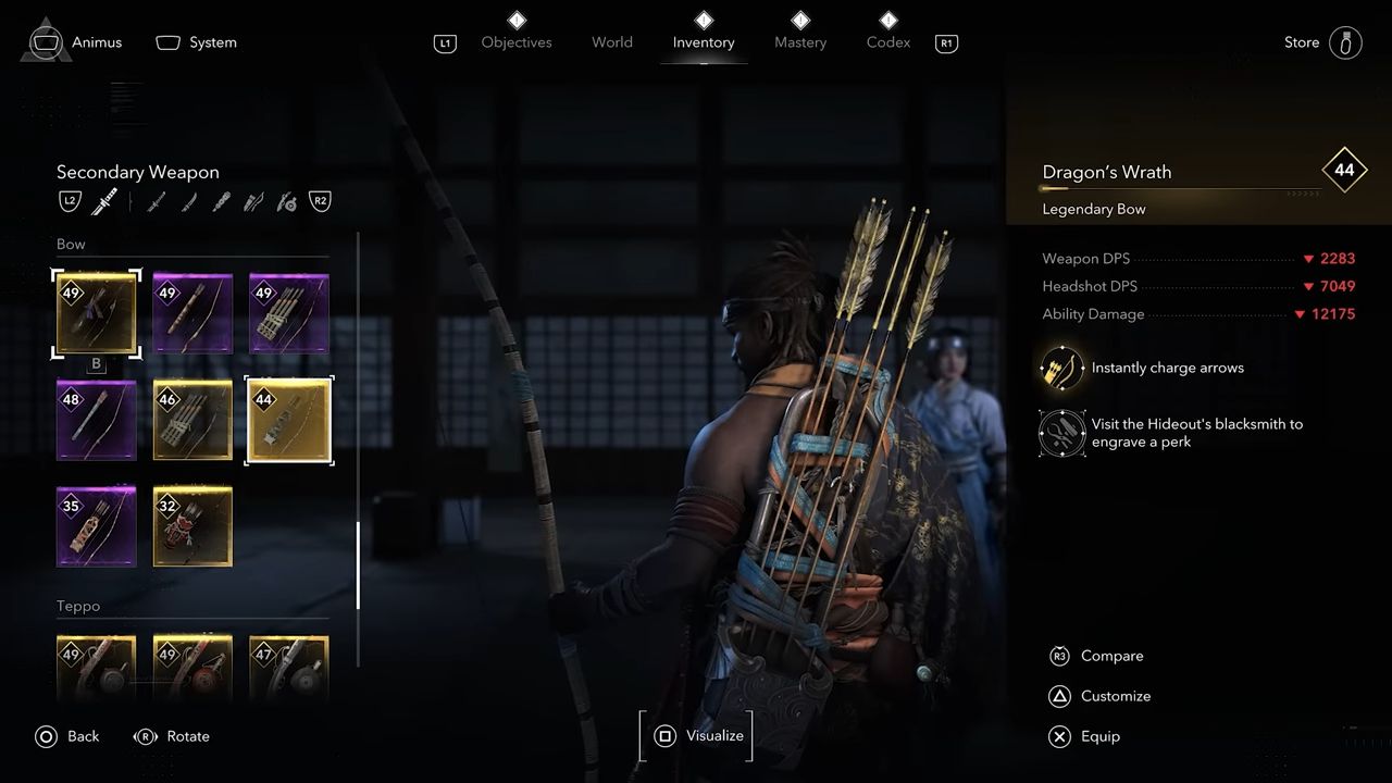 Best Weapons in Assassin’s Creed Shadows