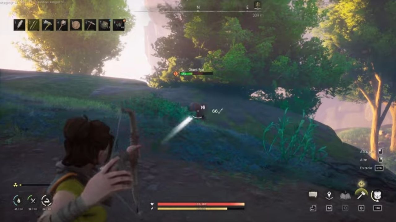 How to craft a bow and arrows in RuneScape: Dragonwilds?