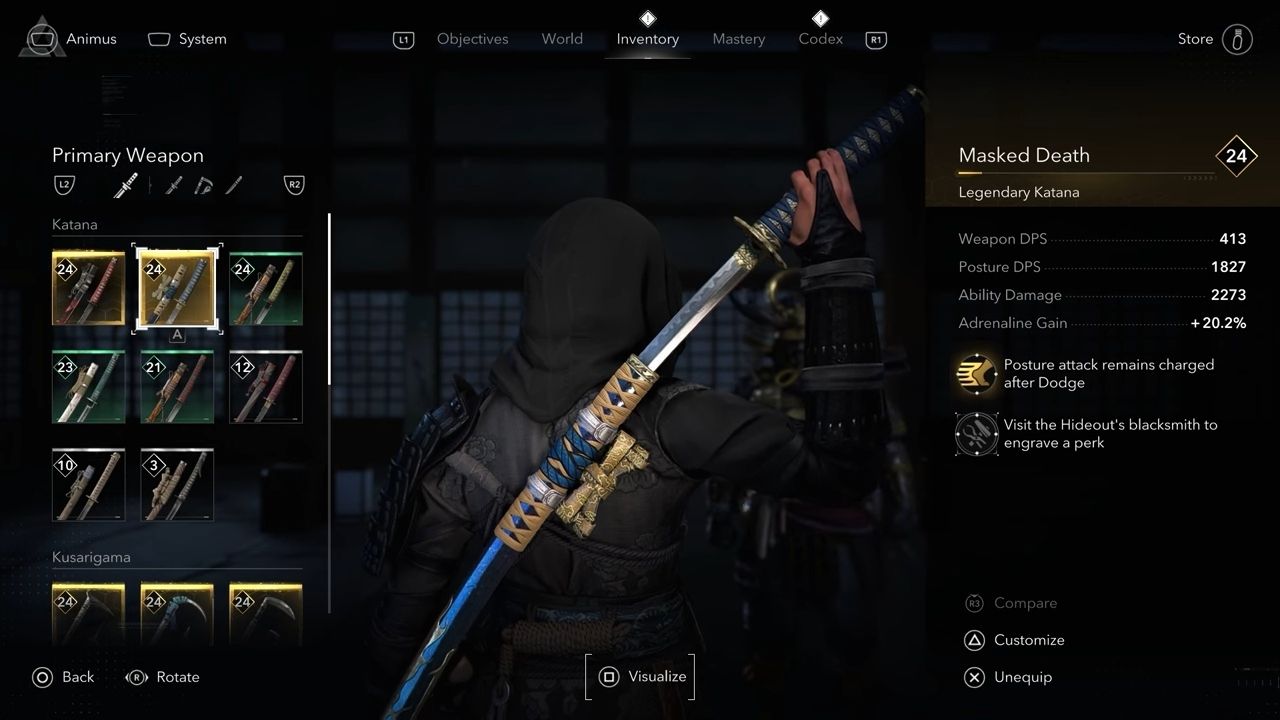 Best Weapons in Assassin’s Creed Shadows