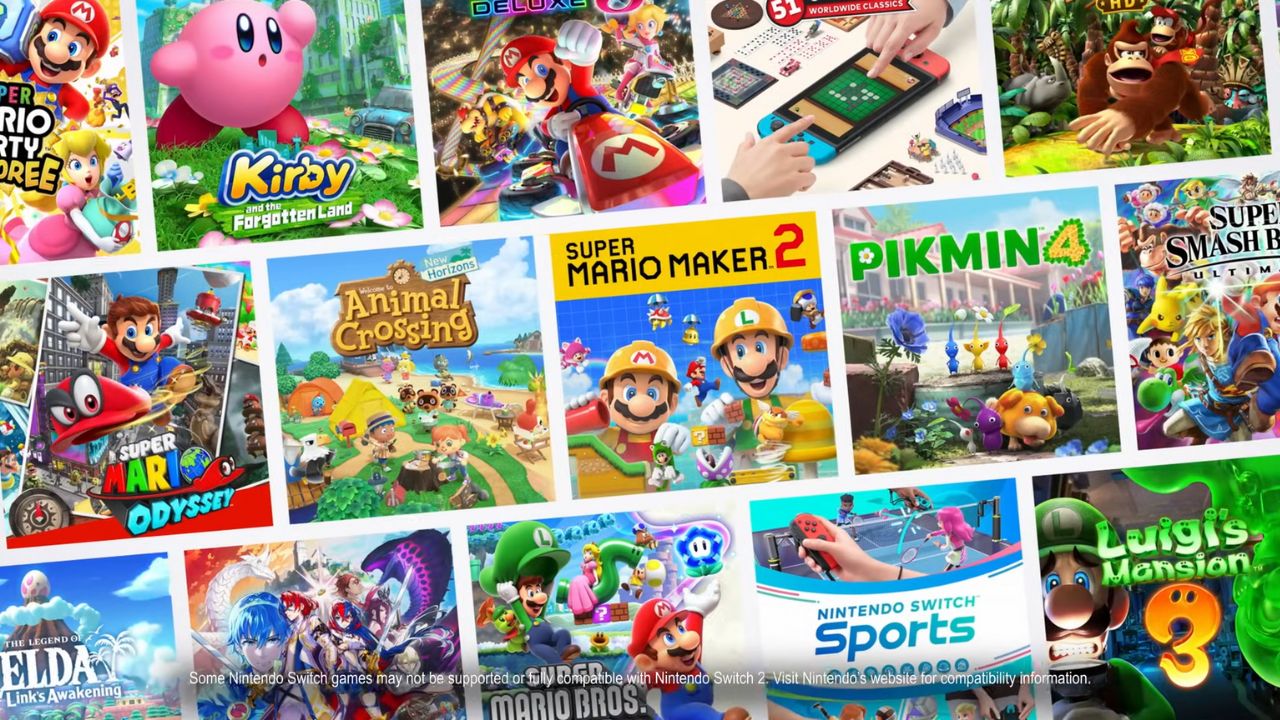 Todo sobre Nintendo Switch 2: retrocompatibilidad