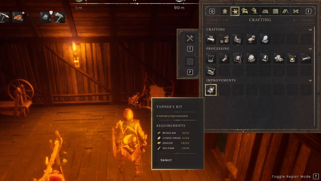 How to make Hard Leather in Runescape Dragonwilds?