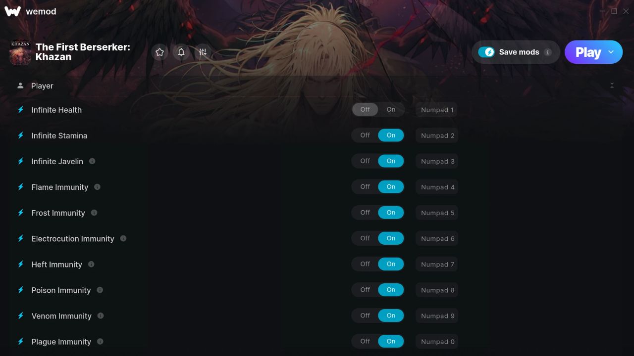 What are the best Trainers for the First Berserker Khazan?