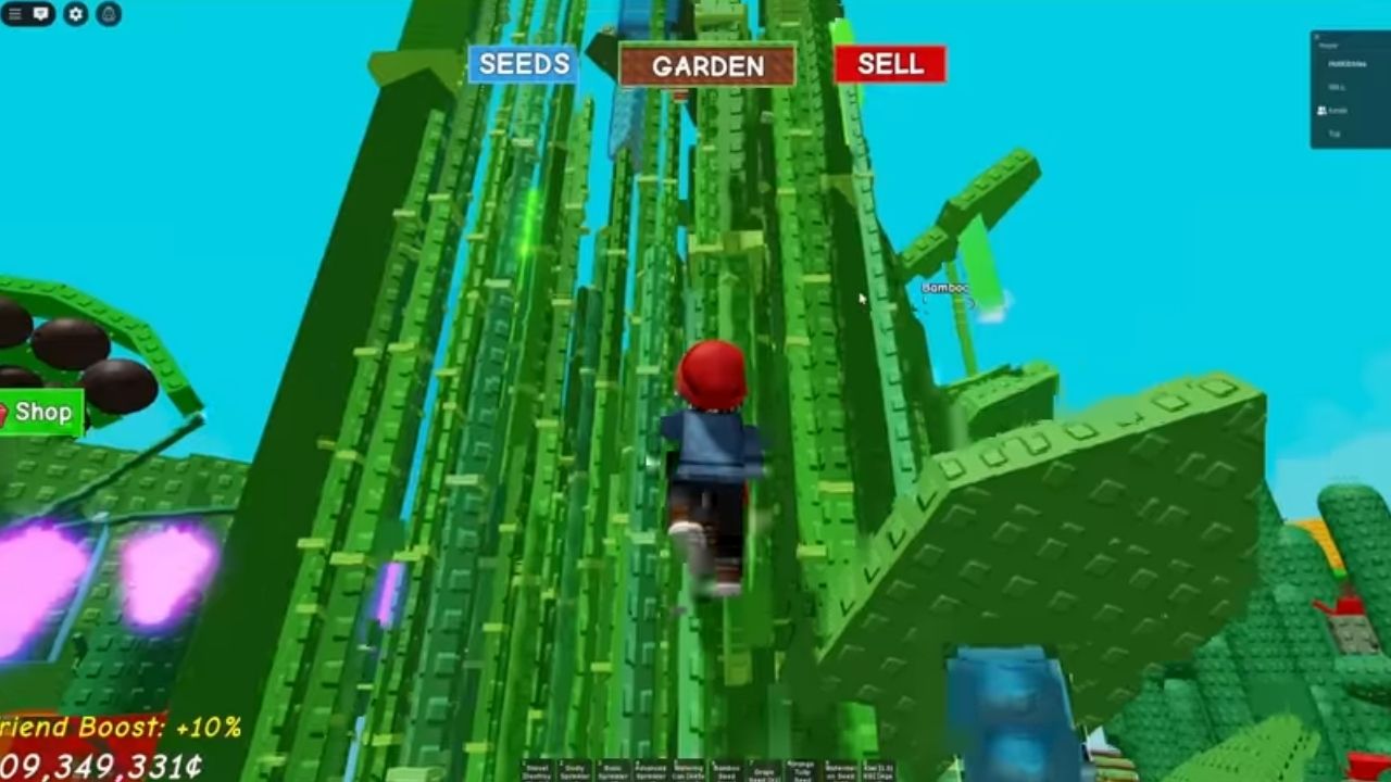 How to get and grow Beanstalk Seeds in Grow a Garden