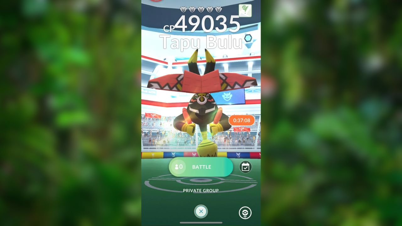 How to defeat Tapu Bulu Raid Boss in Pokémon Go?