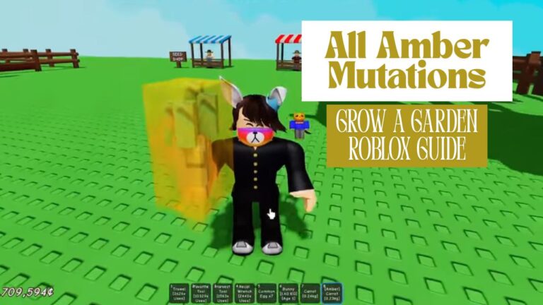 How to Get the Amber Mutation in Grow a Garden Roblox