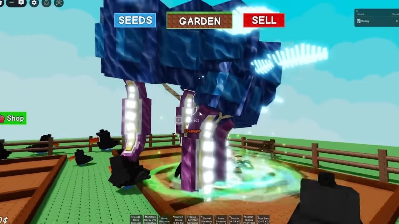 How to Get Fossilight Seeds in Grow a Garden Roblox