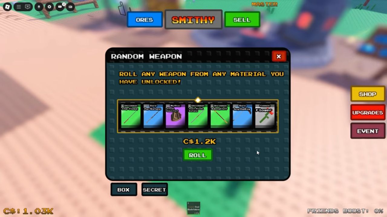 Alle aktiven und abgelaufenen Roblox Forge-Mastercodes – Juli 2025